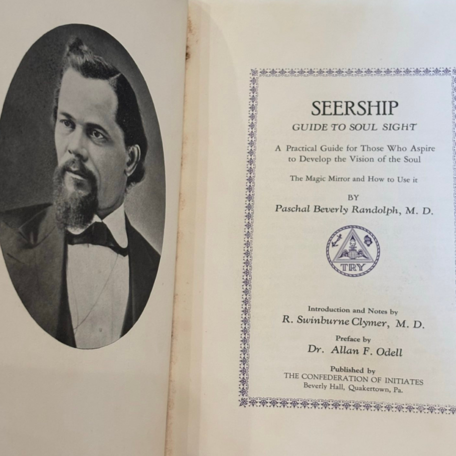 Seership : Paschal Beverly Randolph 1930 [ First Thus ] - ELLIPSIS RARE ...